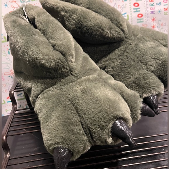 Shoes | Super Cute Dinosaur Feet Slippers | Poshmark